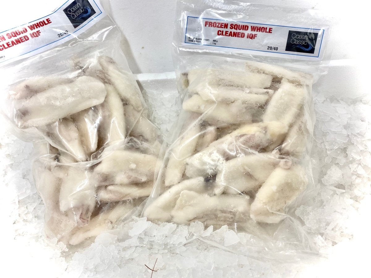 Luxury Cleaned Squid - Marisco Fish Cornwall – Marisco Fish Ltd ...